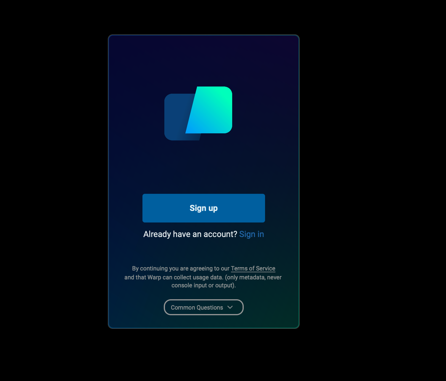 Clicking Sign In or Sign Up on the first screen does nothing · Issue ... Clicking Sign In or Sign Up on the first screen does nothing · Issue ...