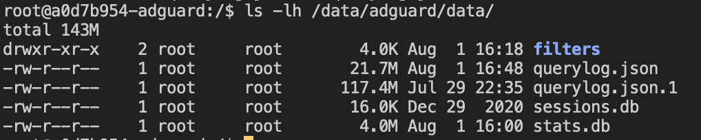 Extend querylog exclude · Issue #227 · hassio-addons/addon-adguard-home · GitHub
