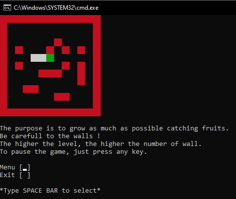 GitHub - ninja7v/Snake: Grows more and more