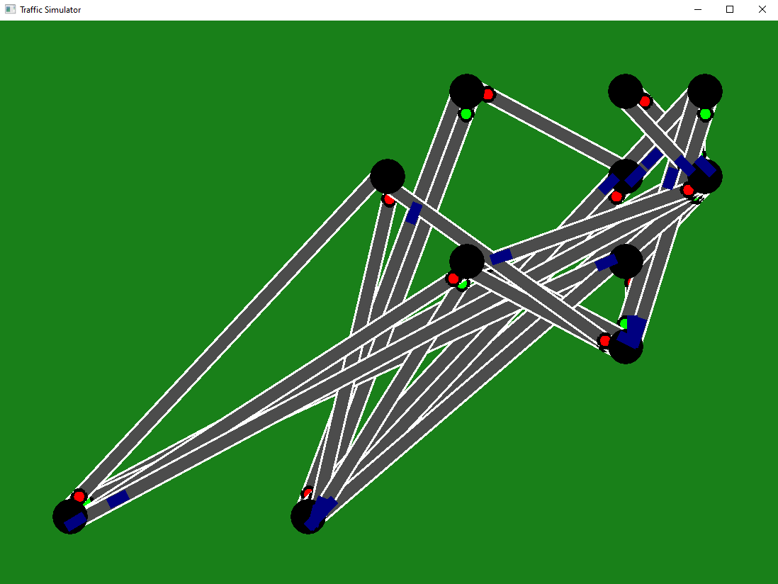 GitHub - ninja7v/Traffic-Simulator: Simulate a road traffic