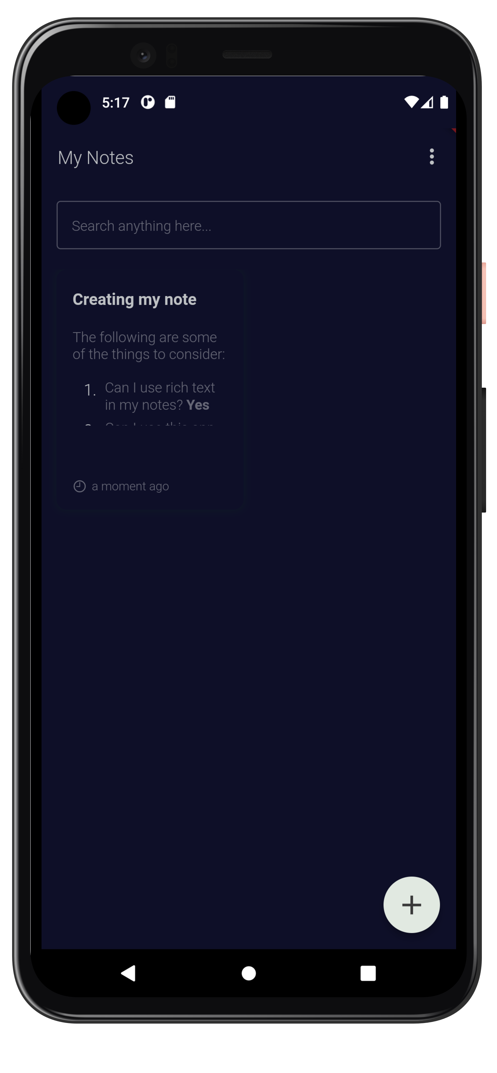 GitHub - stivo-m/note_me