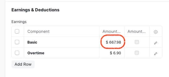 Salary Slip Basic Amount in Earnings will change when adding new ...
