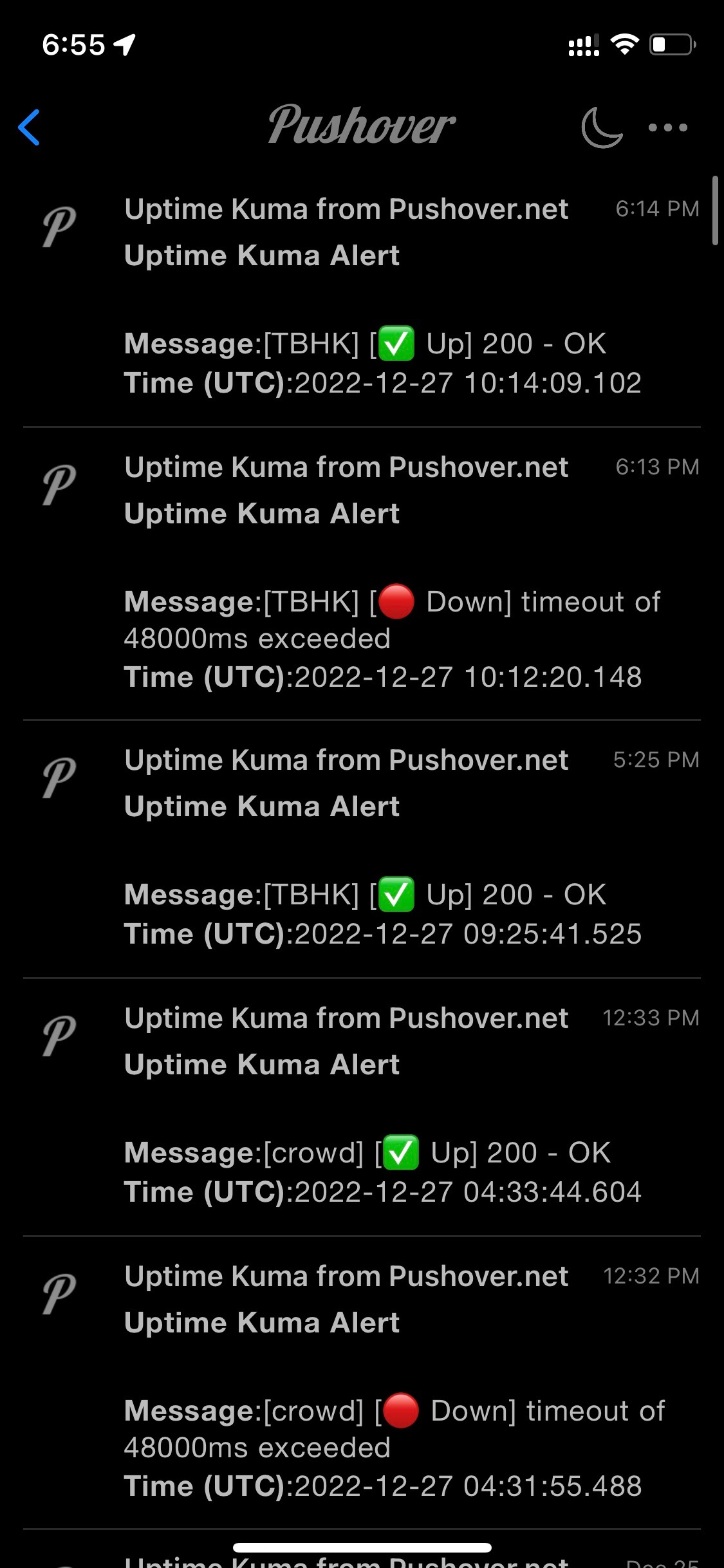 Strange Down Time · Issue 2479 · Louislam Uptime Kuma · Github