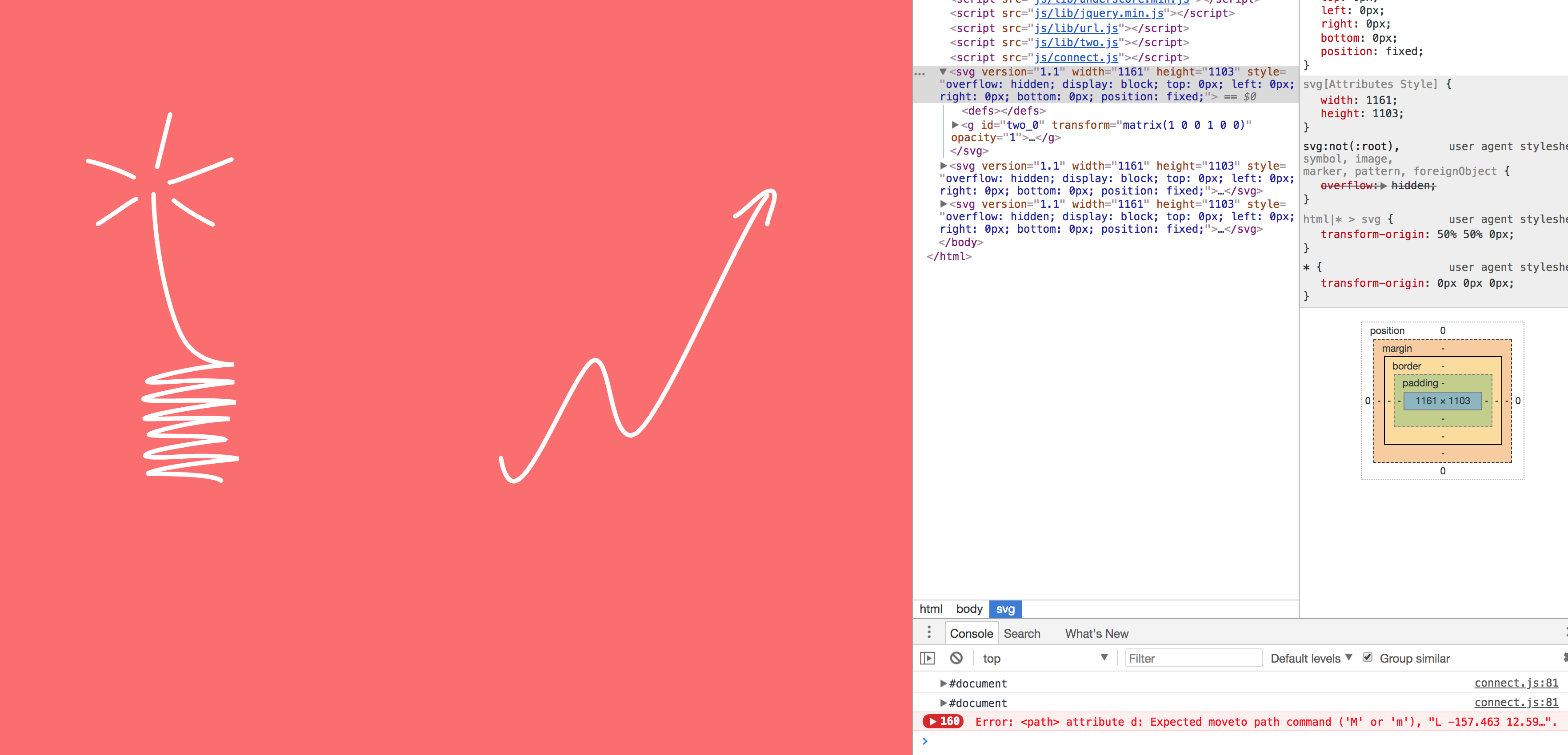 trying to animate line drawing - doesn't work after subdividing the line · Issue #286 · jonobr1 ...