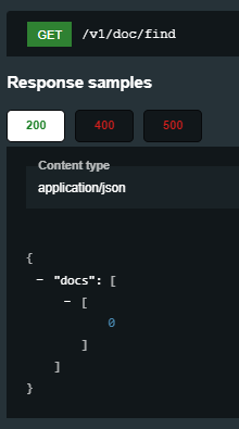 response from `/v1/doc/find` · Issue #396 · fairDataSociety/fairOS-dfs · GitHub