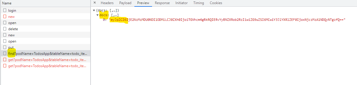 response from `/v1/doc/find` · Issue #396 · fairDataSociety/fairOS-dfs · GitHub