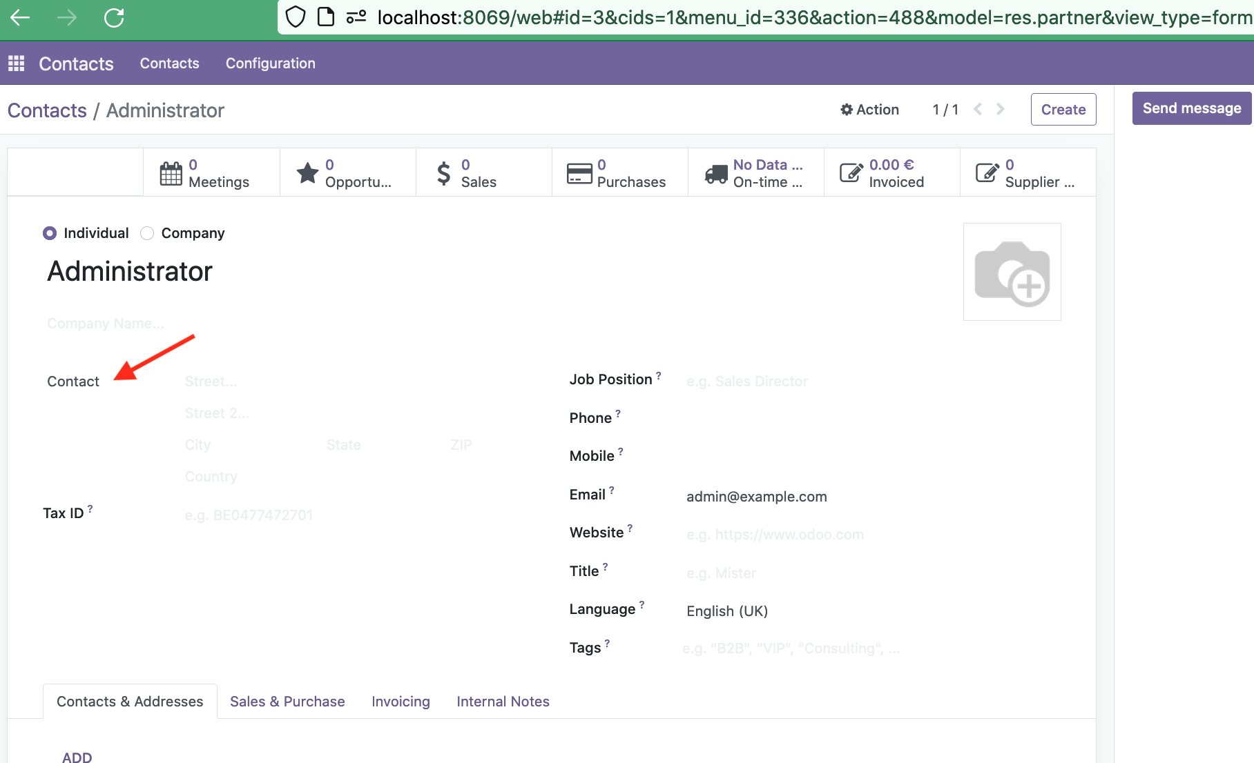 Partnerviewsxml In Salecrm Module Hides Address Fielld Label · Issue 114116 · Odooodoo · Github