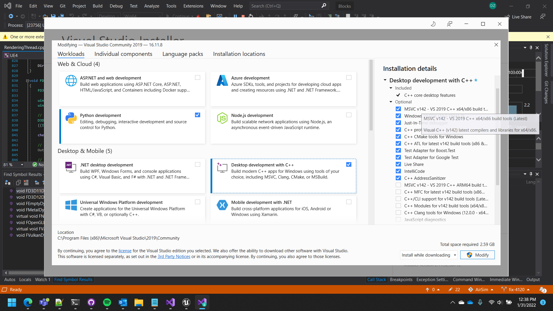 cd Airsim · Issue #4280 · microsoft/AirSim · GitHub