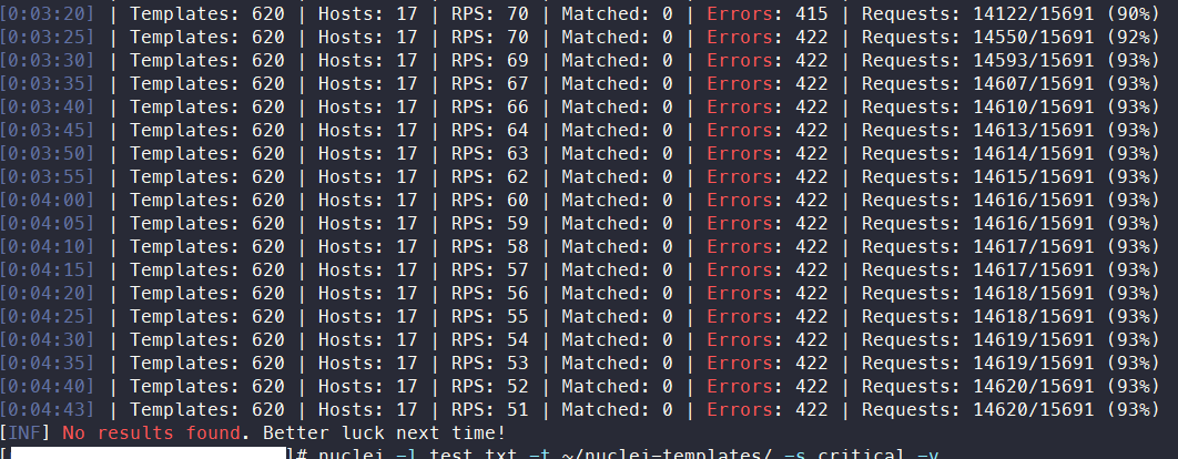 Error during scanning · Issue #3481 · projectdiscovery/nuclei · GitHub