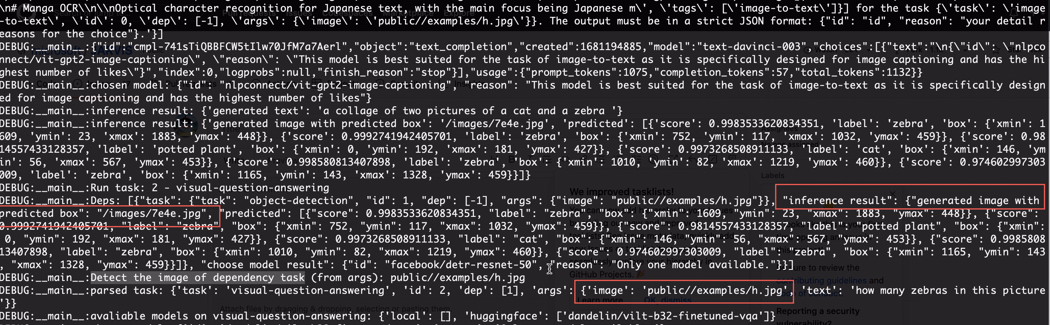 Vqa Input Is Not The Dependency Tasks Result · Issue 127 · Microsoftjarvis · Github 5270