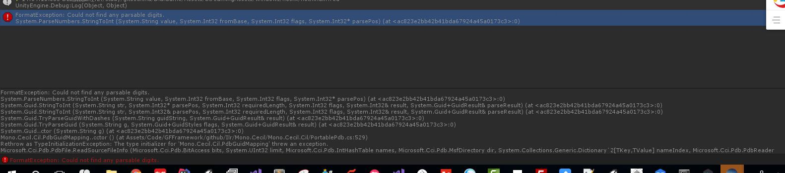 unity2018.3 pdb加载报错 · Issue #255 · Ourpalm/ILRuntime · GitHub