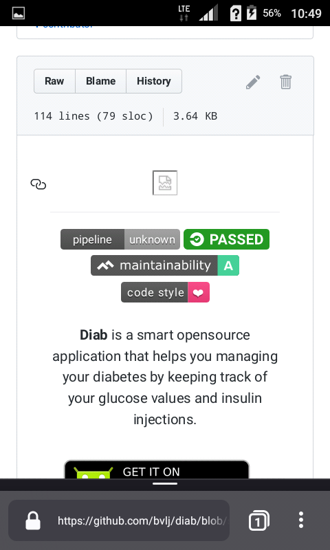 diab github repo crashes upon scrolling · Issue #157 · tobykurien/WebApps · GitHub
