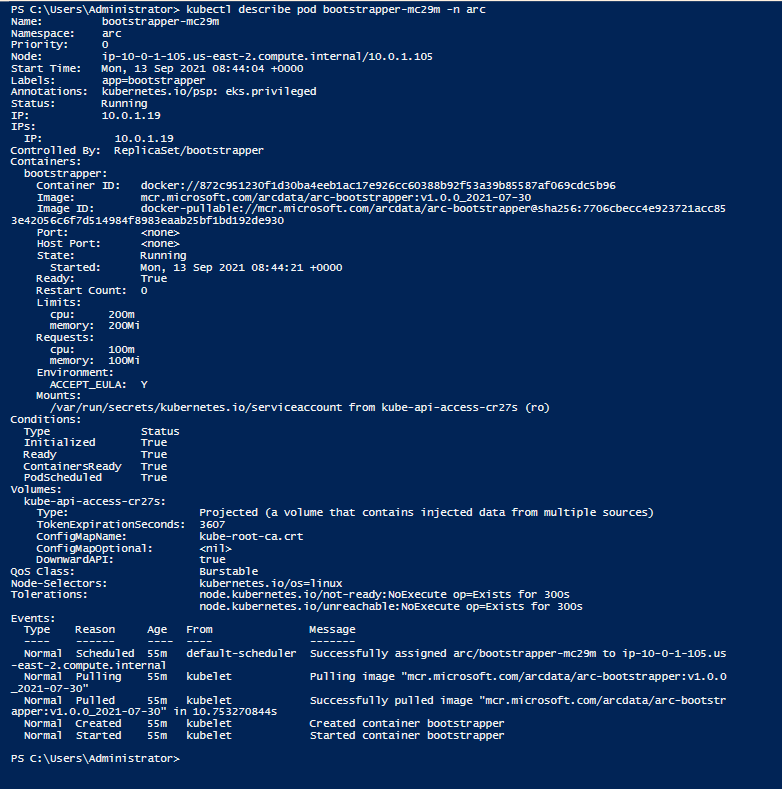 Azure Arc enabled data services for EKS : logon script does not end · Issue #746 · microsoft ...