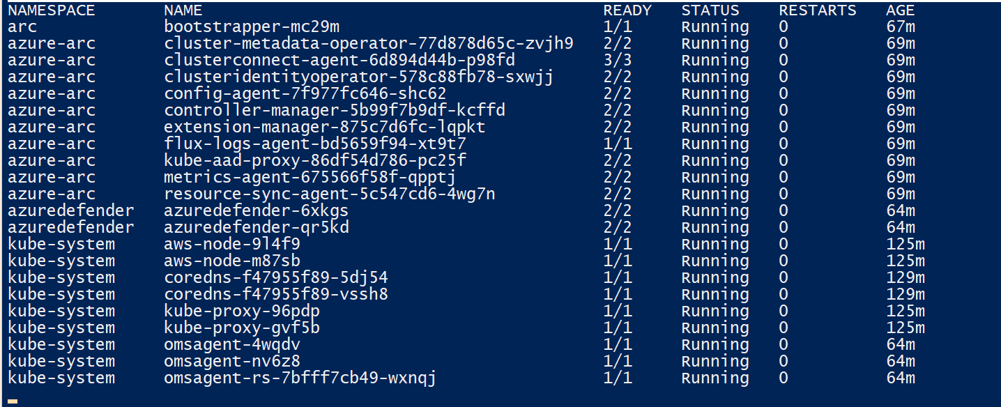 Azure Arc enabled data services for EKS : logon script does not end ...