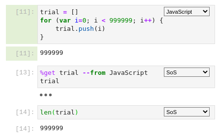 Large arrays don't move from Javascript to the SoS kernel · Issue #7 · vatlab/sos-javascript ...
