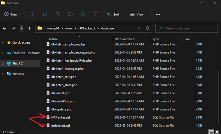 GitHub - keonramses/HR_Tracker: A web based human resource tool, that ...