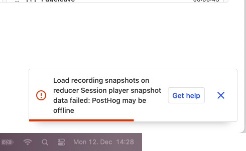 Unable to play session recordings · Issue #13272 · PostHog/posthog · GitHub