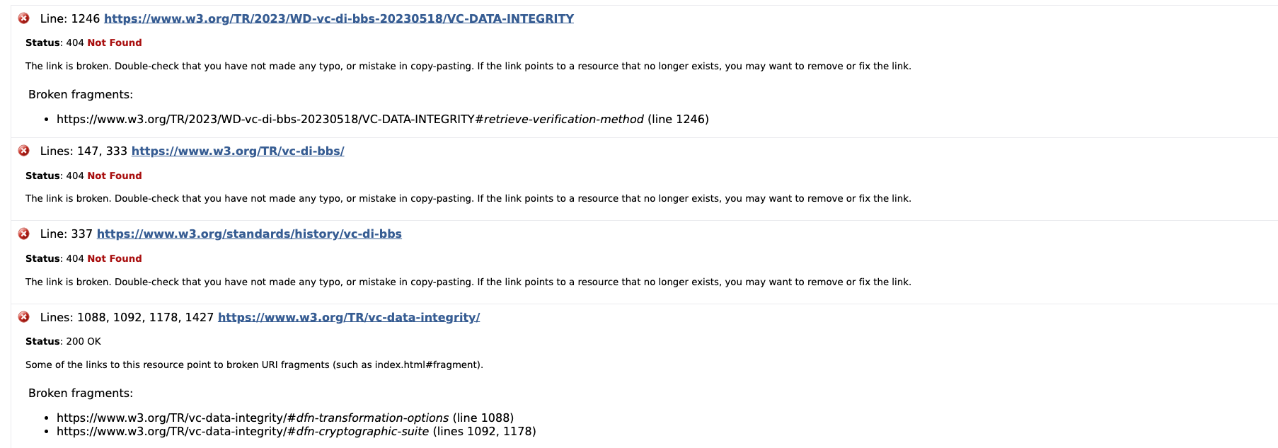 Complete FPWD · Issue #88 · w3c/vc-di-bbs · GitHub