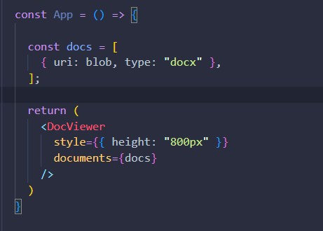 Displaying blob dosen't work · Issue #89 · cyntler/react-doc-viewer · GitHub