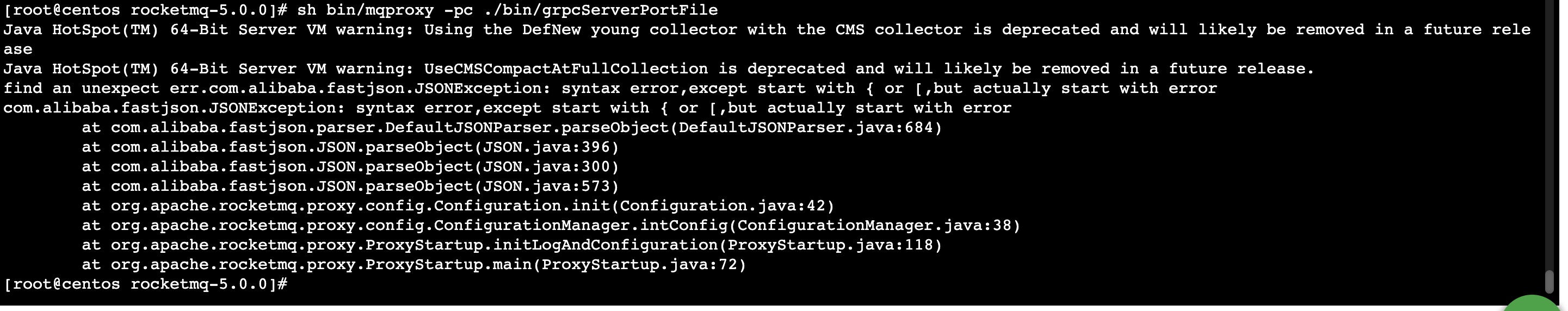 Proxy 8081 port already in use. How to Modify a Port？ · Issue #5517 · apache/rocketmq · GitHub