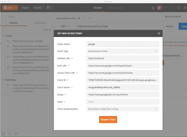 OAuth 2.0 issue in standalone app / working in Chrome · Issue #3616 · postmanlabs/postman-app ...