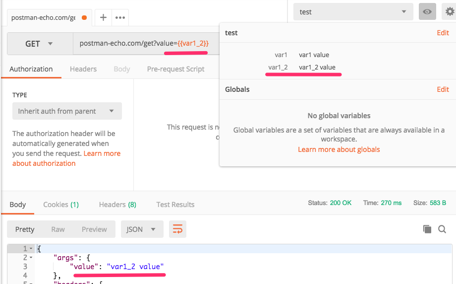 Environmental Variables Issue · Issue 4885 · Postmanlabs Postman App Support · Github