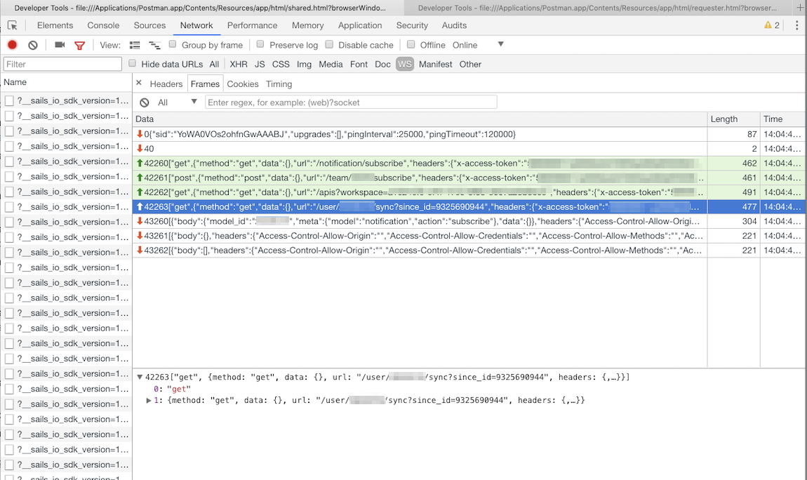 Postman App Is Not Syncing The Connection Drops And App Tries To Reconnect Repeatedly · Issue