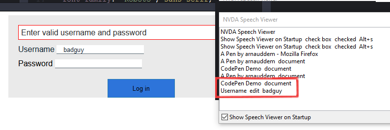 Alert Not Read At All When Setting Focus On Input · Issue 11290 · Nvaccessnvda · Github