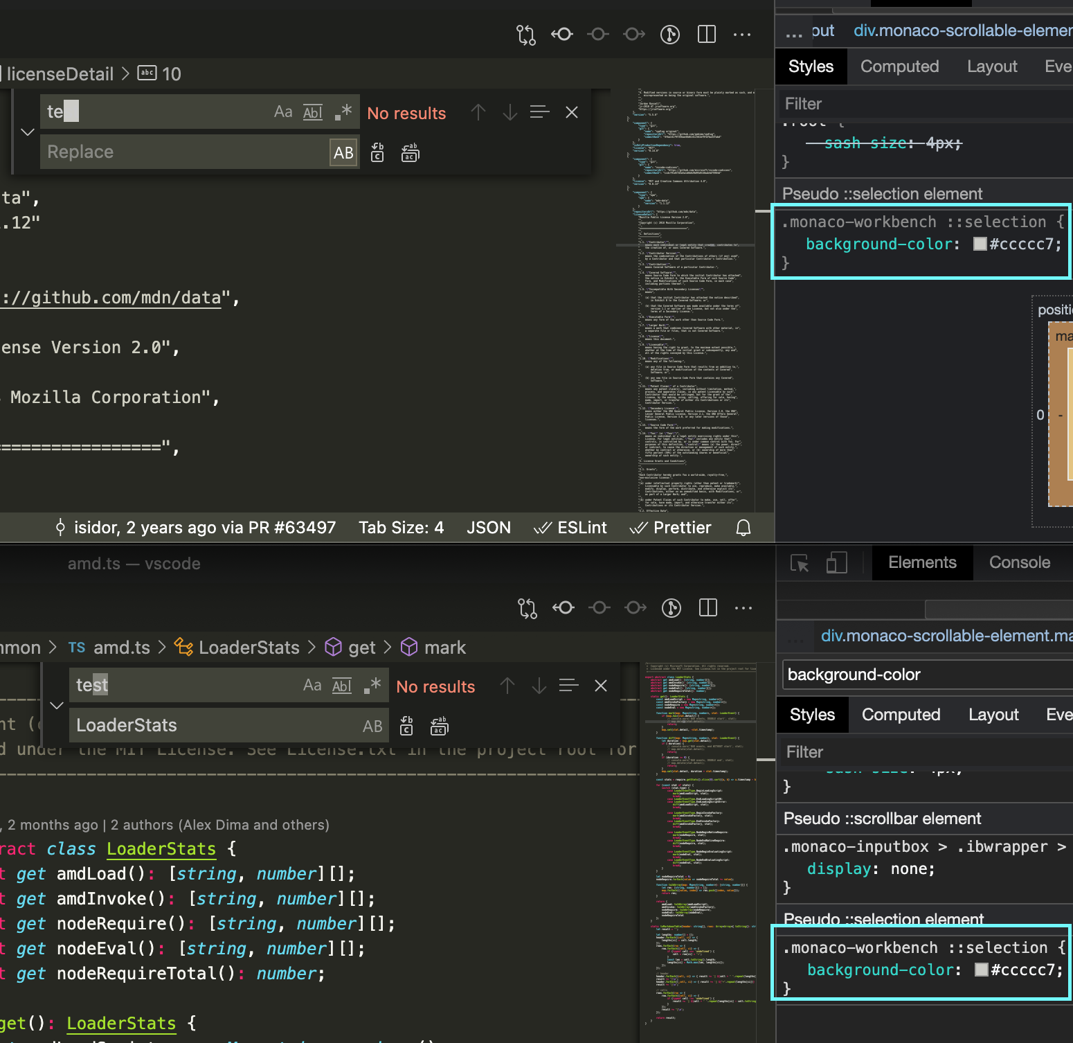 The default Monokai highlight color is displayed incorrectly · Issue ...