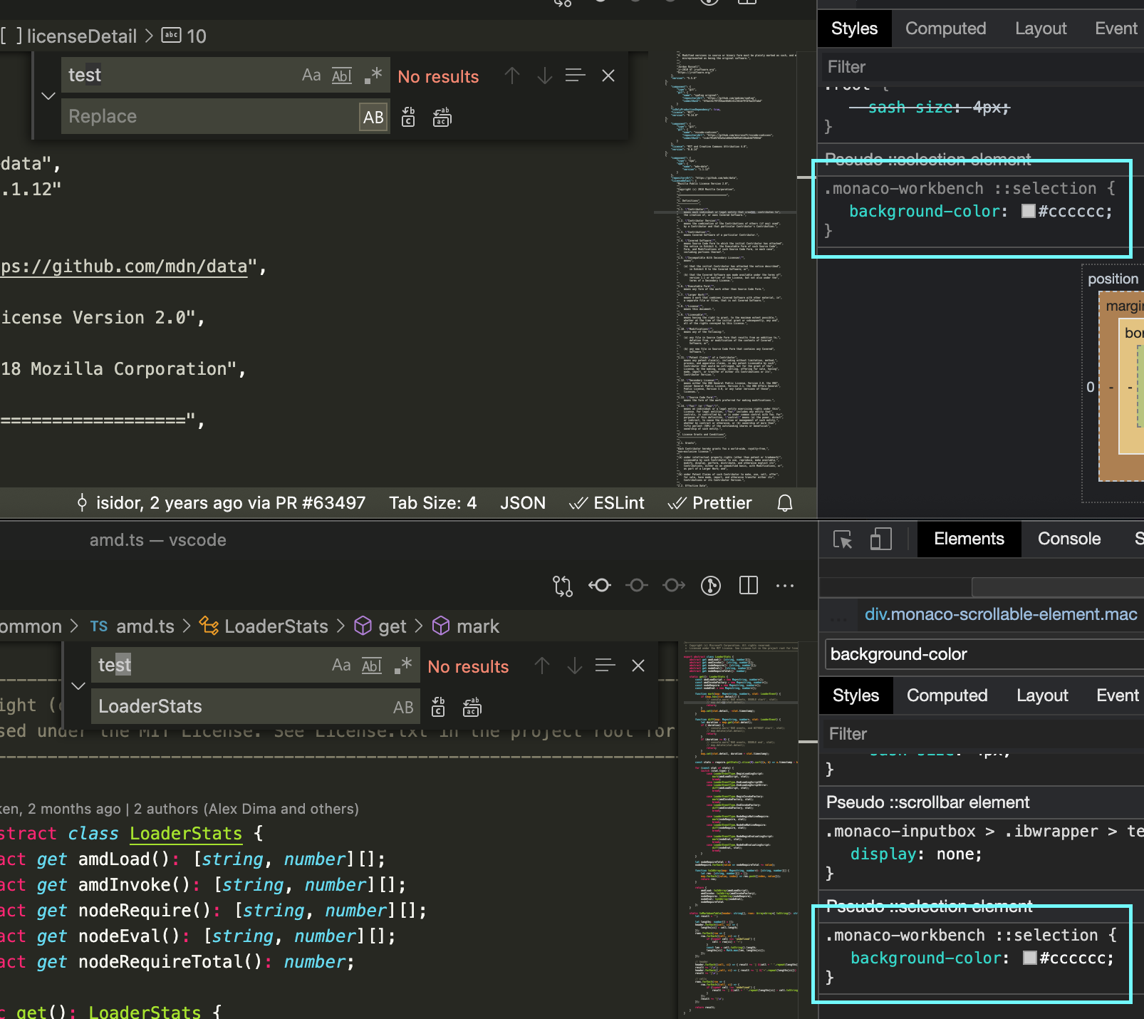 The default Monokai highlight color is displayed incorrectly · Issue ...