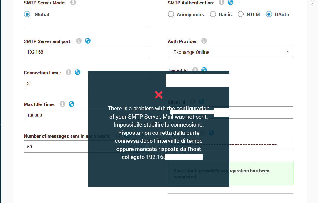 [bug] Office365 Oauth Unable To Send Emails Even If Configuration Is Completed · Issue 5870