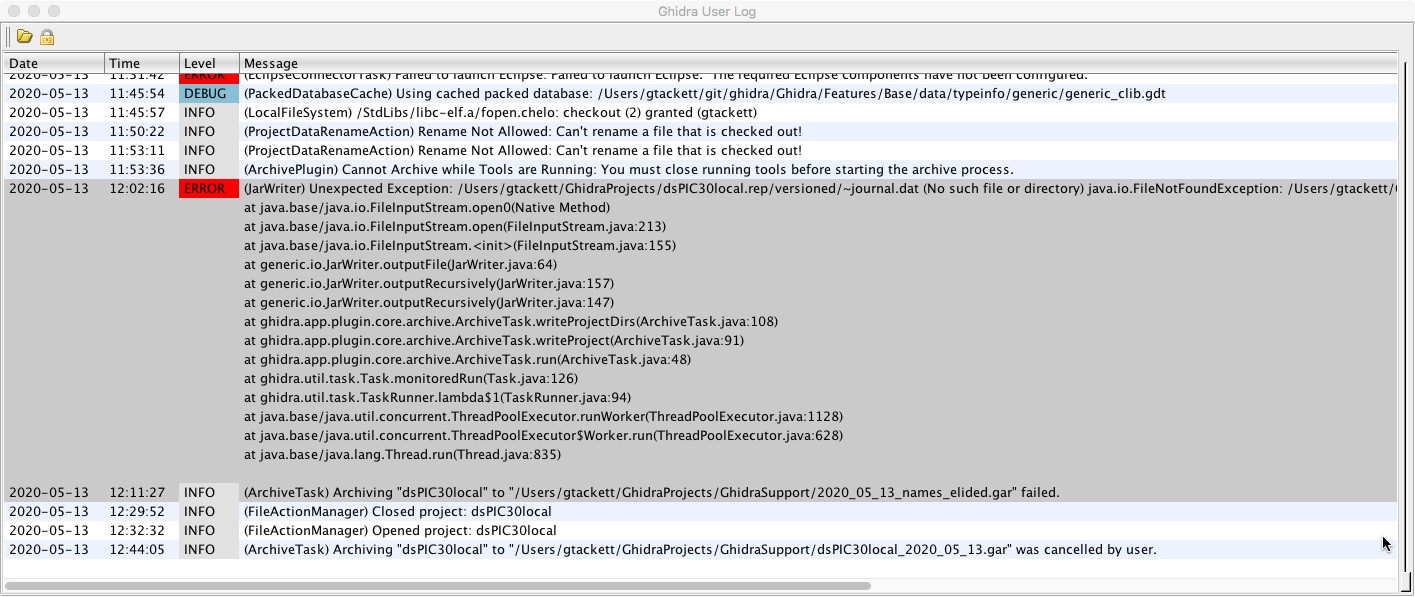 Archiving a large project fails with FileNotFoundException · Issue #1860 ...