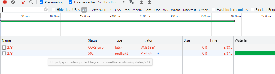 AGIC troubleshooting - Connection lost between 2 k8s deployments (UI/APP) with CORS enabled ...