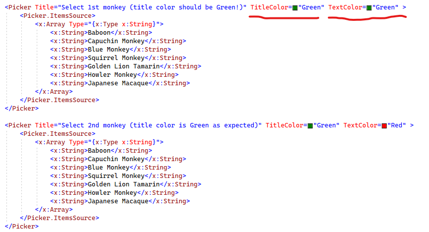 Title colour on Android Picker, initially appears grey. · Issue #16737 · dotnet/maui · GitHub
