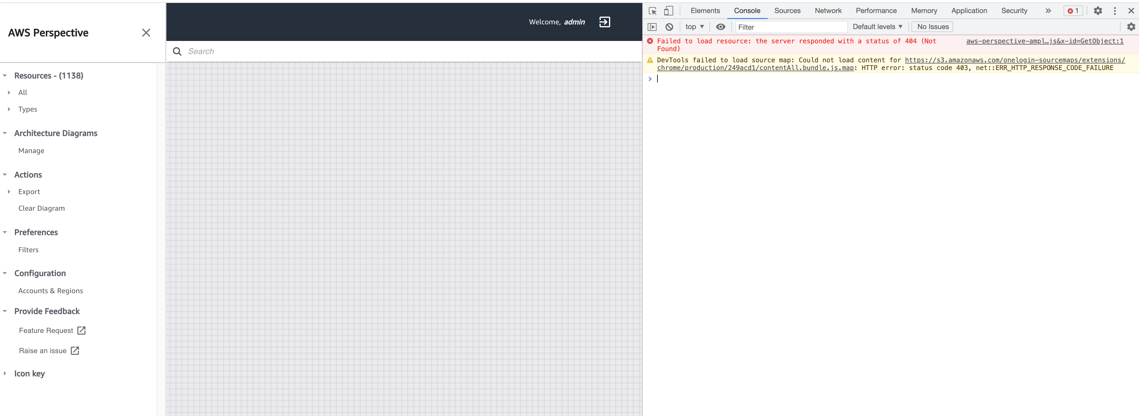 Architecture Diagrams --> Manage --> Open doesn't show saved diagram · Issue #178 · aws ...