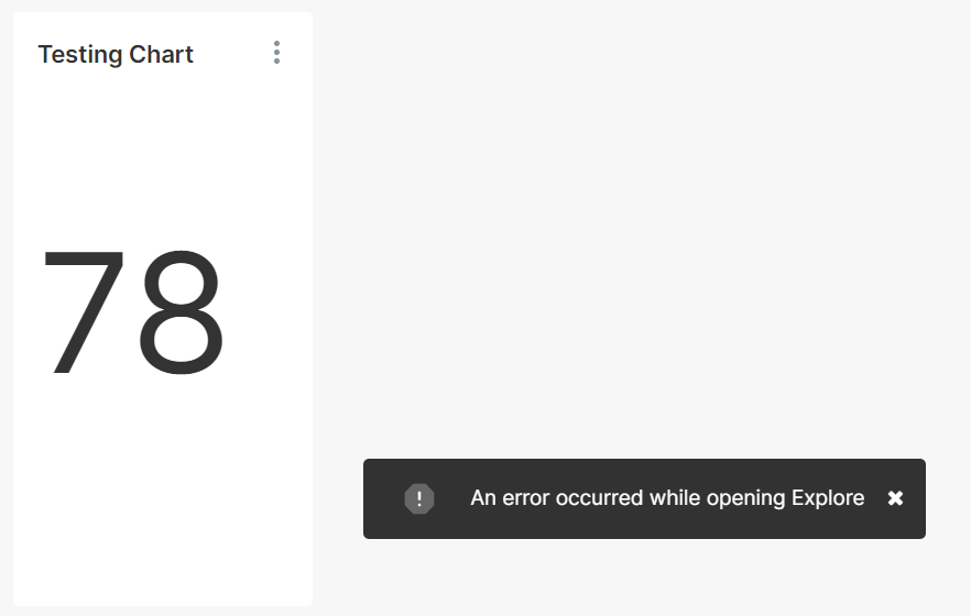 An Error Occurred While Opening Explore · Issue 22228 · Apache Superset · Github