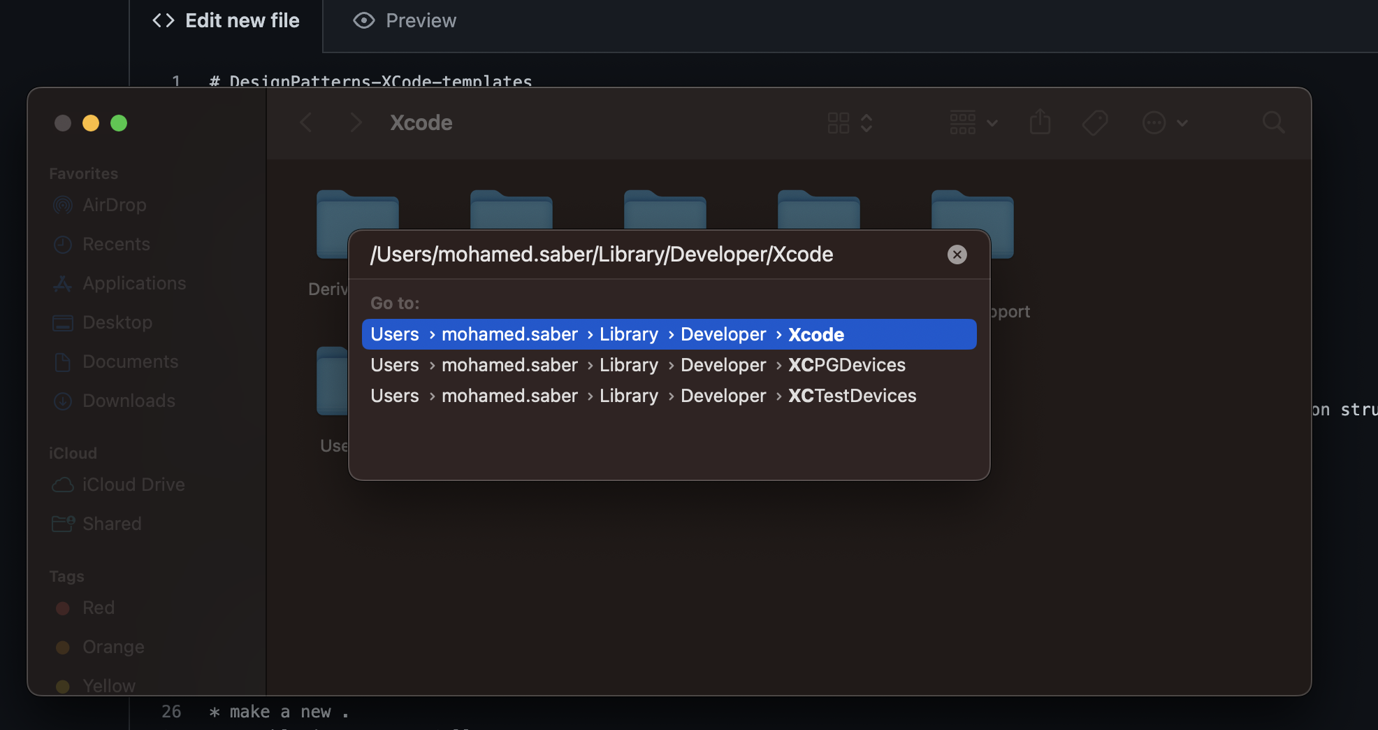 GitHub - mosaber7/DesignPatterns-XCode-templates