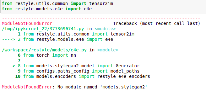 Import issue · Issue #62 · yuval-alaluf/restyle-encoder · GitHub