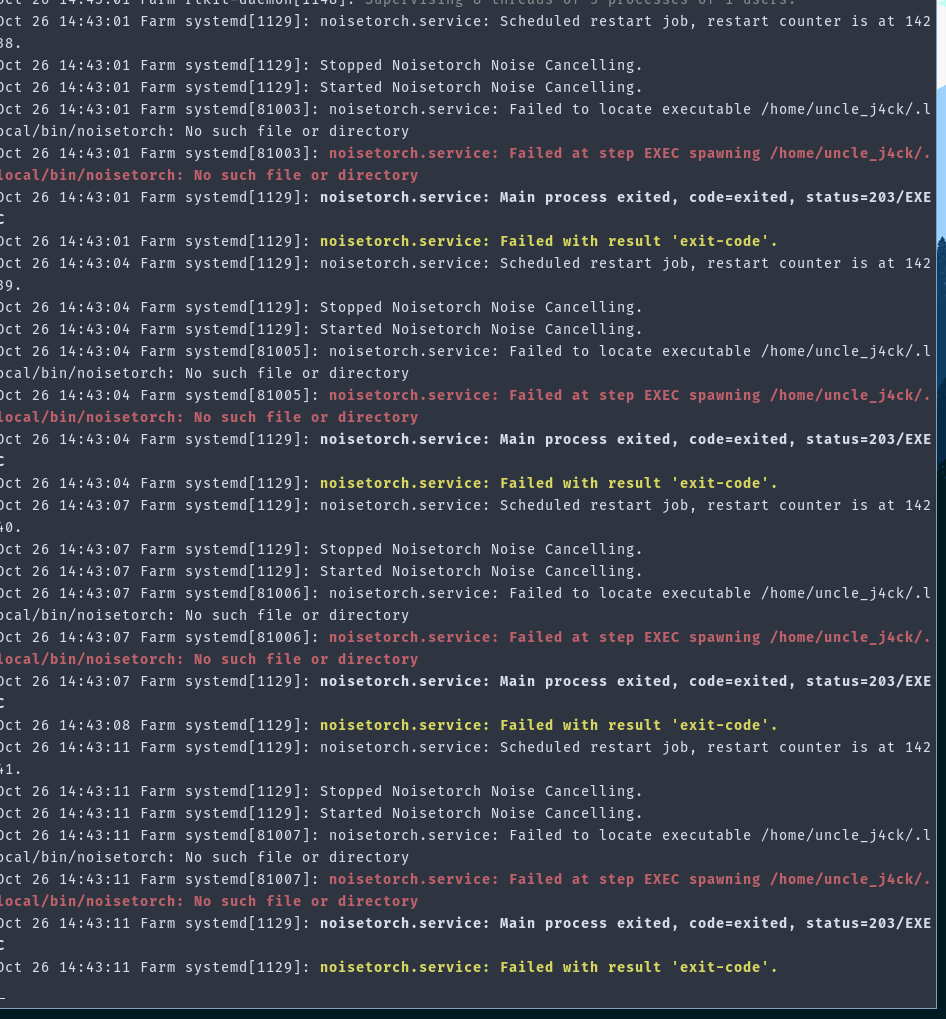 Noisetorch doesn't get uninstalled · Issue #368 · noisetorch/NoiseTorch ...