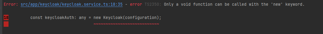 Initialize In Angular Doesnt Work Since Version 17 0 0 Typeerror Keycloak Is Not A Function
