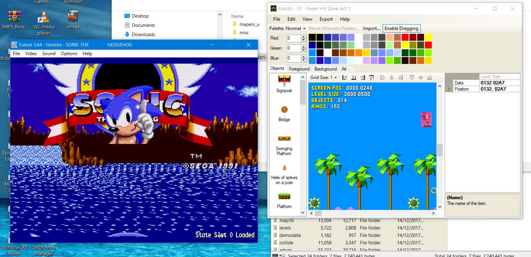 Title Screen Glitch When Moving Sonic · Issue 160 · Sonicretrosonlvl 