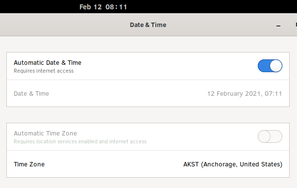 Timezone Setting in Settings UI · Issue #758 · clearlinux/distribution ...