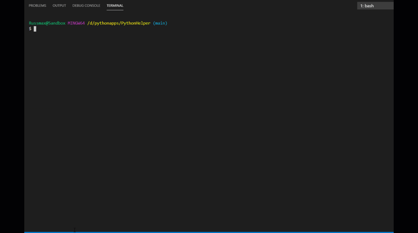 GitHub - RussMaxwell/PythonHelper: Console Application providing Python ...