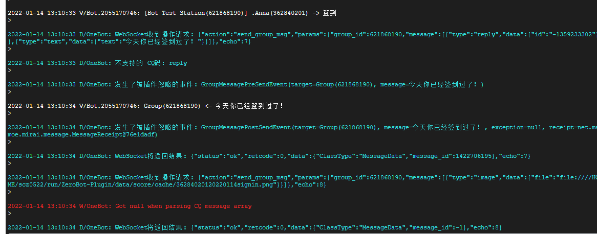 签到功能似乎无法使用 · Issue #104 · FloatTech/ZeroBot-Plugin · GitHub