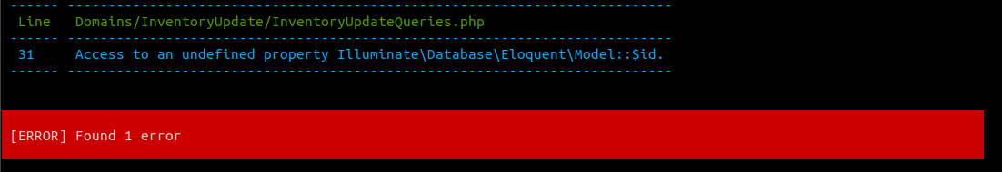 Access to an undefined property Illuminate\Database\Eloquent\Model::$id. · Issue #1265 ...