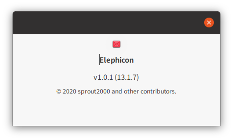 Missing icon in About page. · Issue #167 · sprout2000/elephicon · GitHub