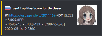 GitHub - divinity1437/osu-bot: osu bot with poor code