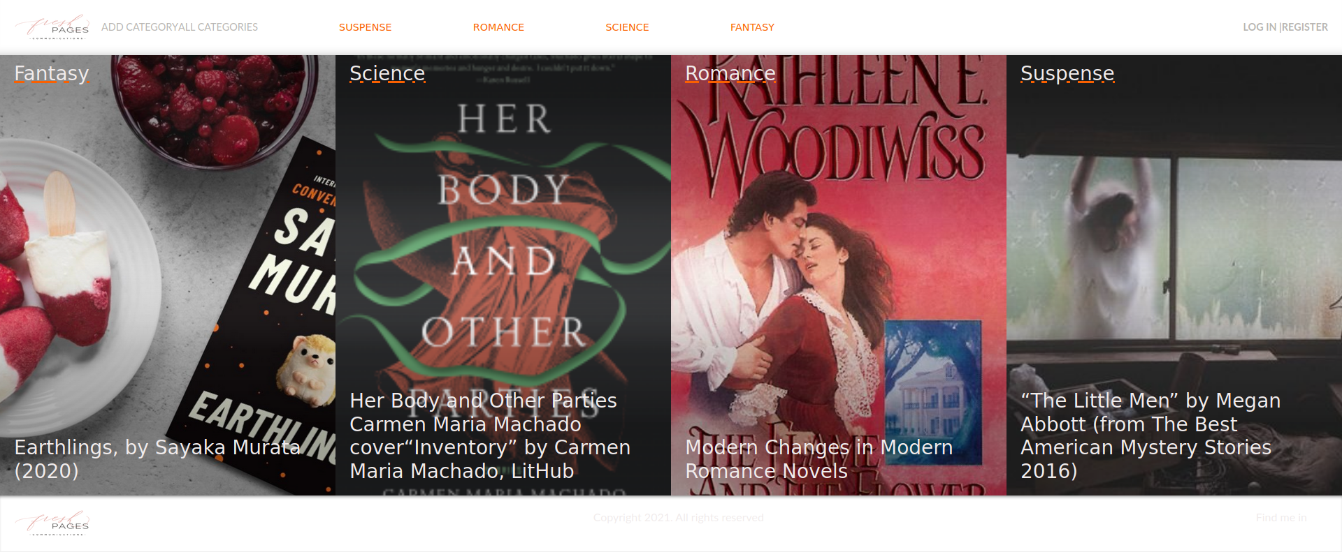 GitHub - Jmagero/fresh-pages: Fresh pages is an entertainment website created using Ruby on ...