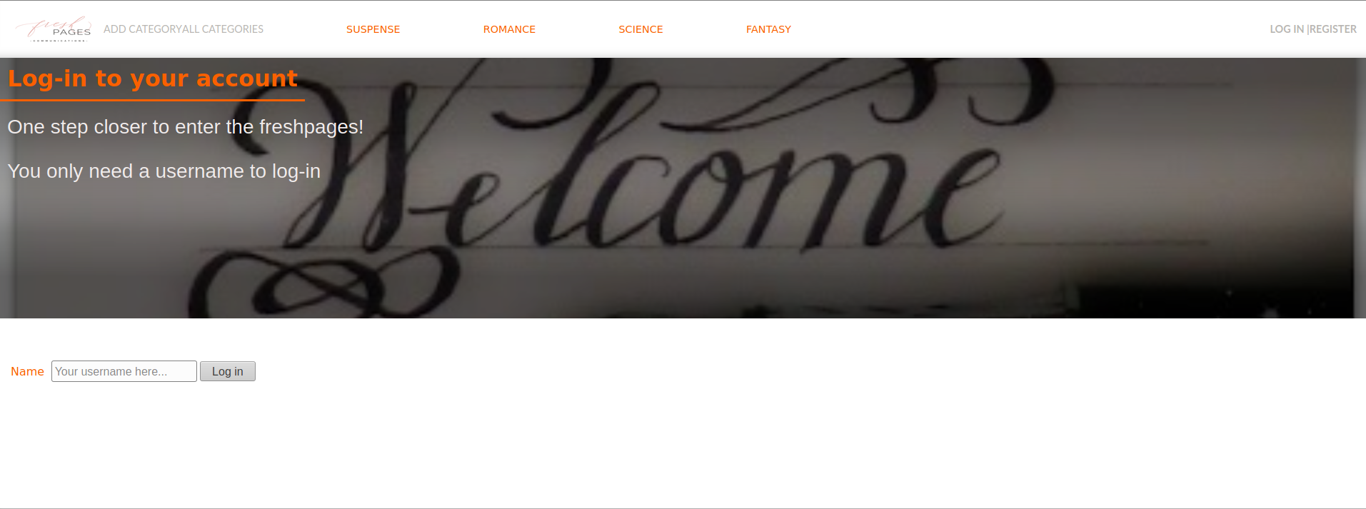 GitHub - Jmagero/fresh-pages: Fresh pages is an entertainment website created using Ruby on ...