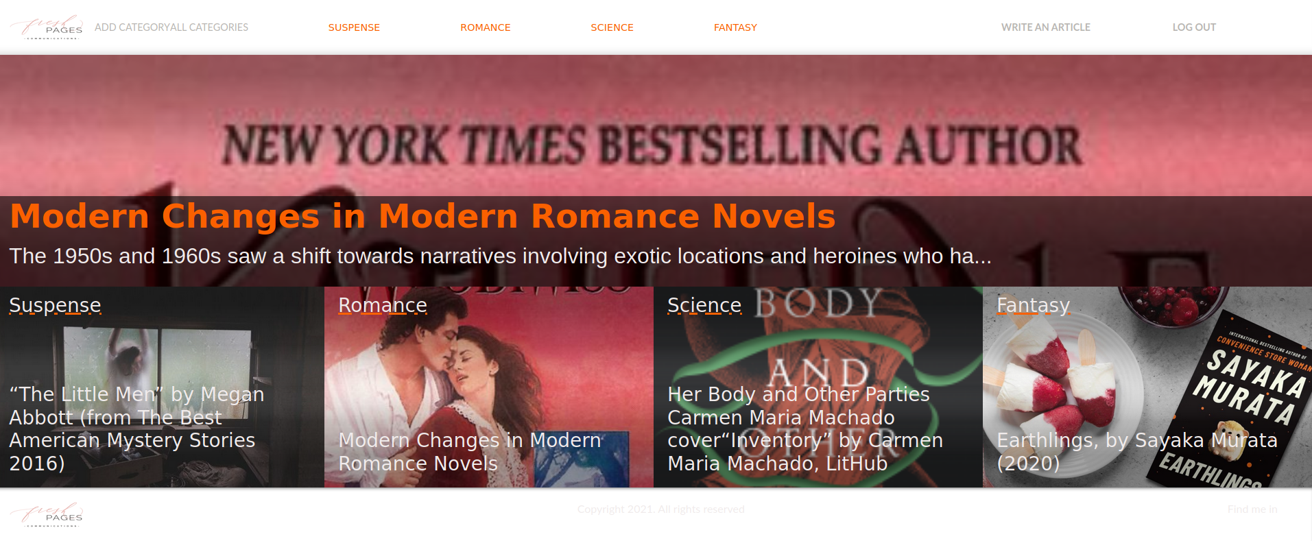 GitHub - Jmagero/fresh-pages: Fresh pages is an entertainment website created using Ruby on ...